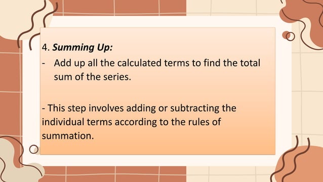 Statistical Symbols And Summation Notationpdf Science