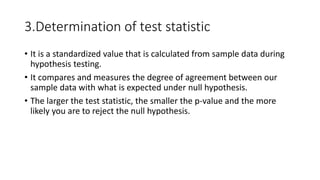 Statistical analysis | PPTX