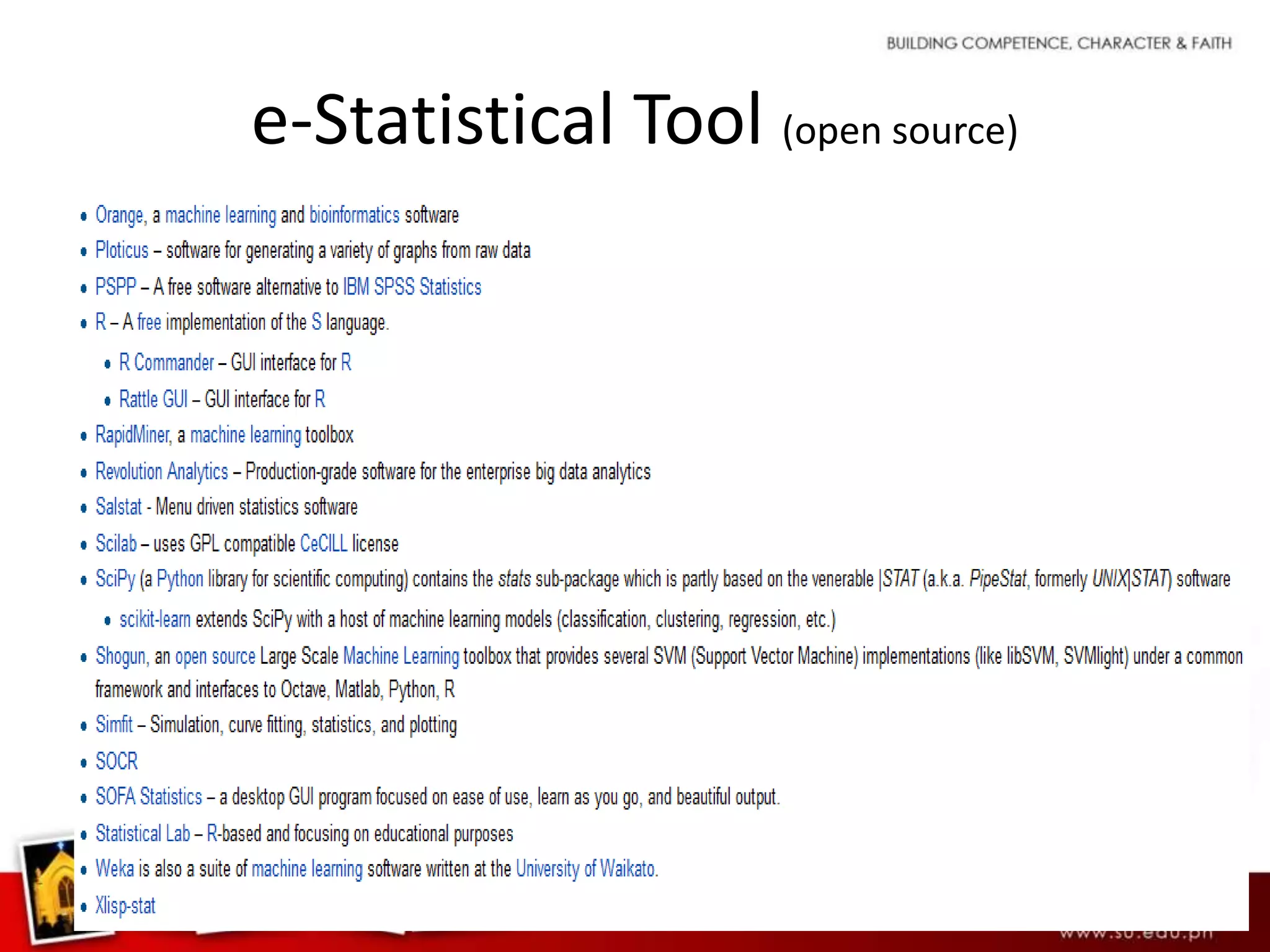 Statistical analysis and interpretation | PPTX