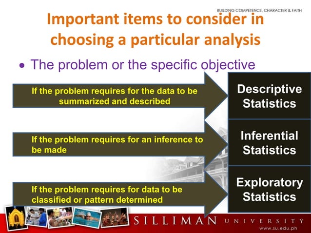 Statistical analysis and interpretation | PPTX