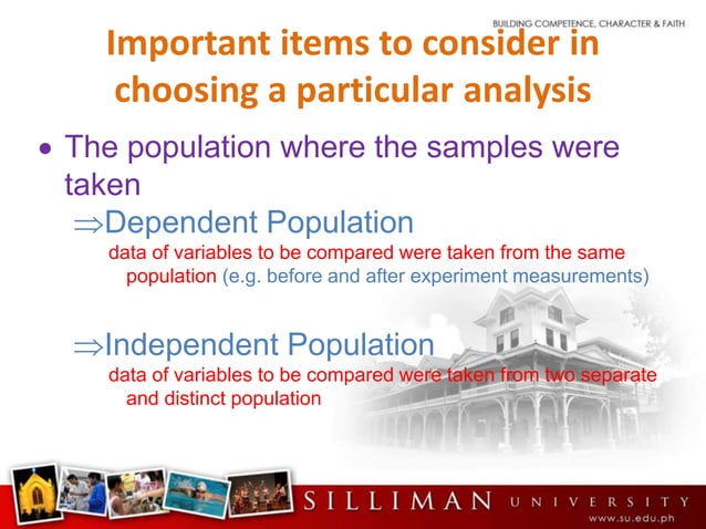 Statistical analysis and interpretation | PPTX