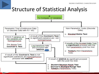 Statistical analysis and interpretation | PPTX