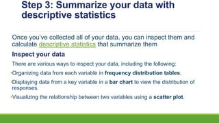 statistical analysis gr12.pptx lesson in research | PPT