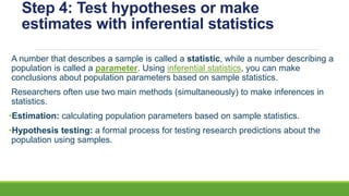statistical analysis gr12.pptx lesson in research | PPT