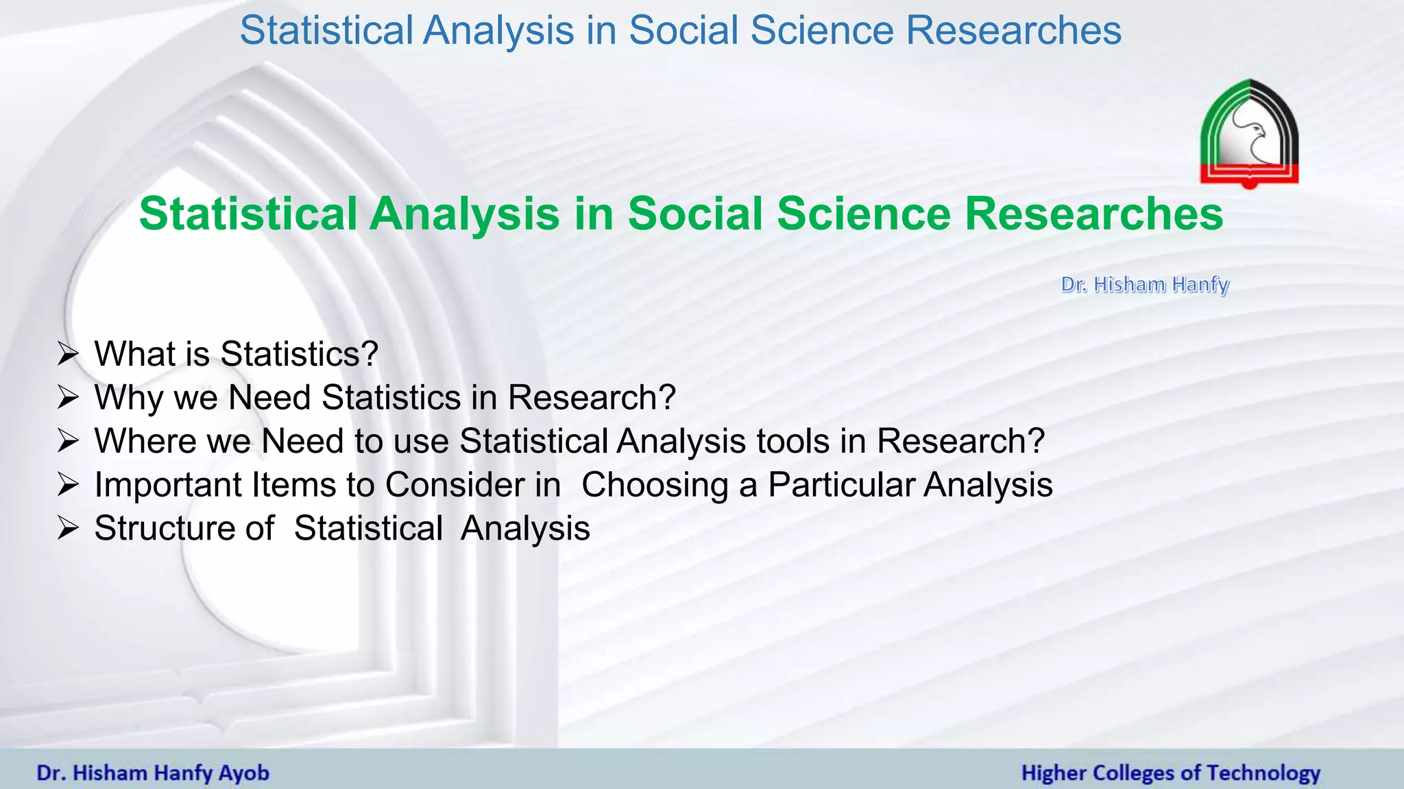 Statistical Analysis in Social Science Researches.pptx