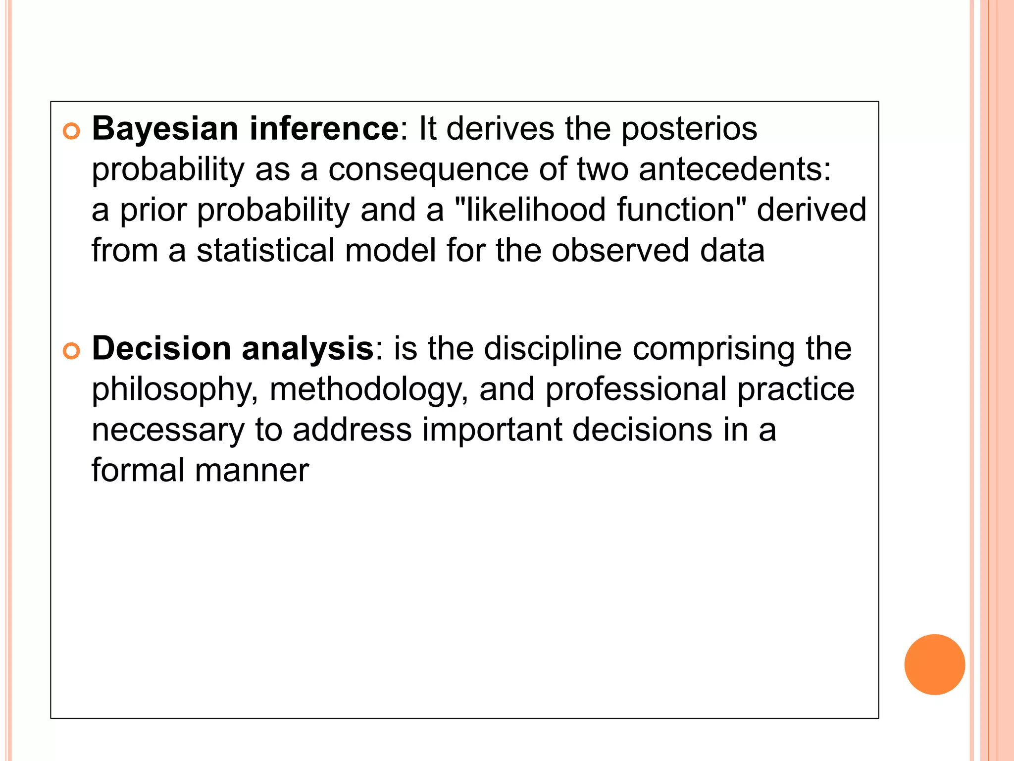 Statistical analysis of clinical data | PPTX