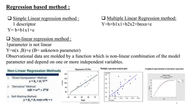 Statistical method used in QSAR.pptx | Chemistry | Science