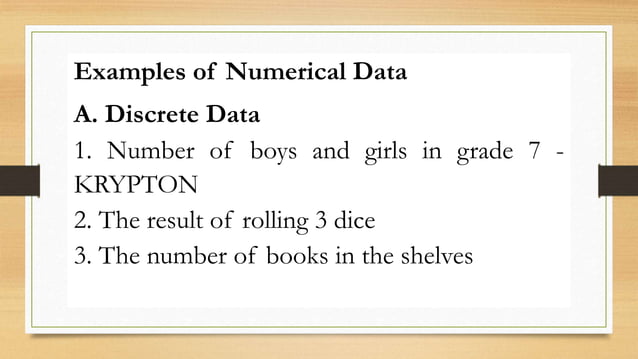 Statistical and Non-Statistical Question.pptx | Educational Assessment ...