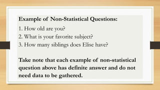 Statistical and Non-Statistical Question.pptx