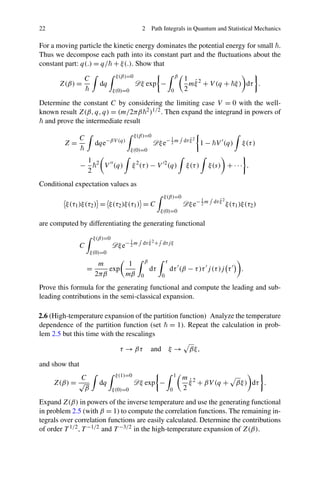 Statistical approach to quantum field theory | PDF