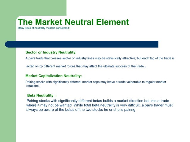 Statistical arbitrage | PPT Statistical arbitrage | PPT