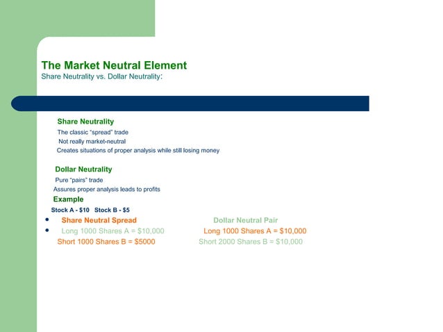 Statistical arbitrage | PPT Statistical arbitrage | PPT