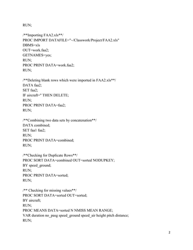 Statistical Computing Project Pdf