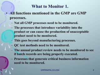 Statistical control to monitor | PDF