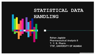 Statistical data handling | PDF