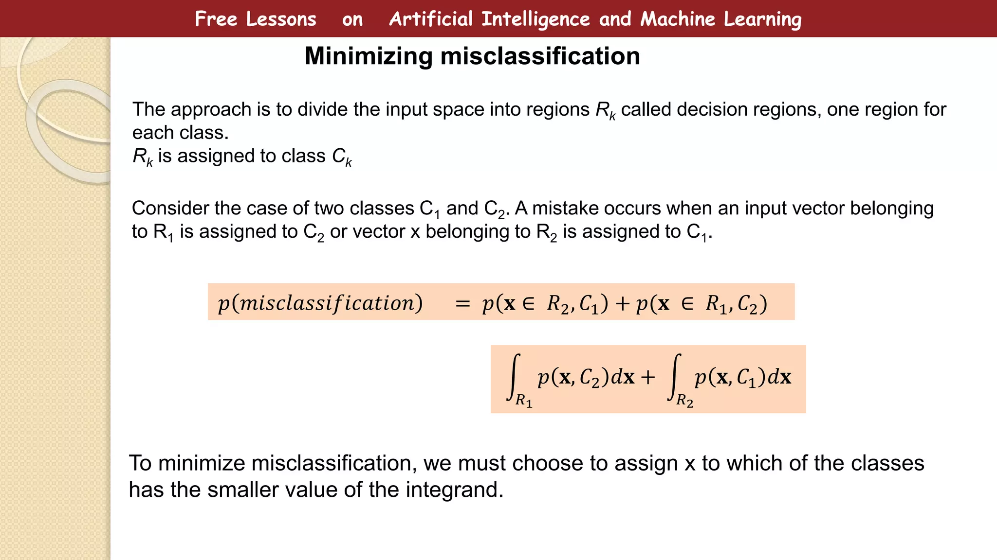 Basics of Statistical decision theory | PPTX