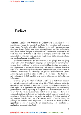 Statistical Design and Analysis of Experiments.doc