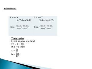 Statistical formulas | PPTX