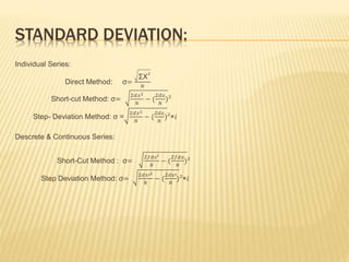 Statistical formulas | PPT