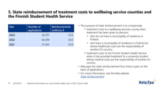 Statistics on cross-border healthcare 2023 | PPTX