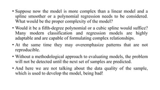 Statistical Learning and Model Selection module 2.pptx | Web Development | Internet