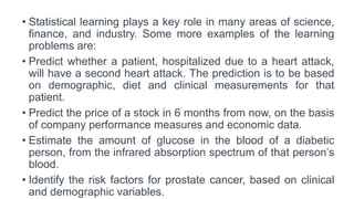 Statistical Learning and Model Selection module 2.pptx | Web Development | Internet