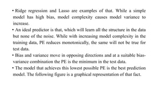 Statistical Learning and Model Selection module 2.pptx | Web Development | Internet