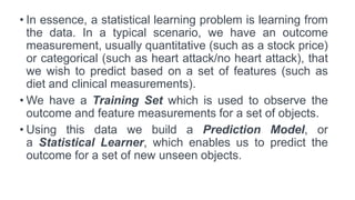 Statistical Learning and Model Selection module 2.pptx | Web Development | Internet