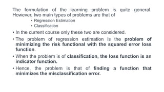Statistical Learning and Model Selection module 2.pptx | Web Development | Internet