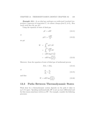 Statistical mechanics chapter define exactly | PDF | Physics | Science
