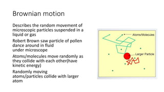 Brownian motion | PPTX