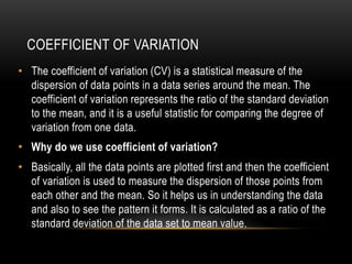 Measures of Dispersion | PPT