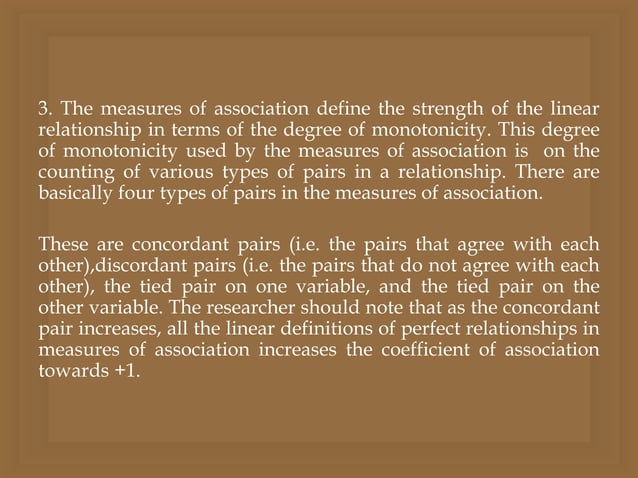 Measure of Association | PPTX