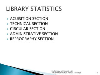 Statistical Methods in Library and Information Science: A Fundamental ...