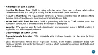 STATISTICAL METHODS USED IN QSAR- CADD MPHARM | PPTX | Chemistry | Science