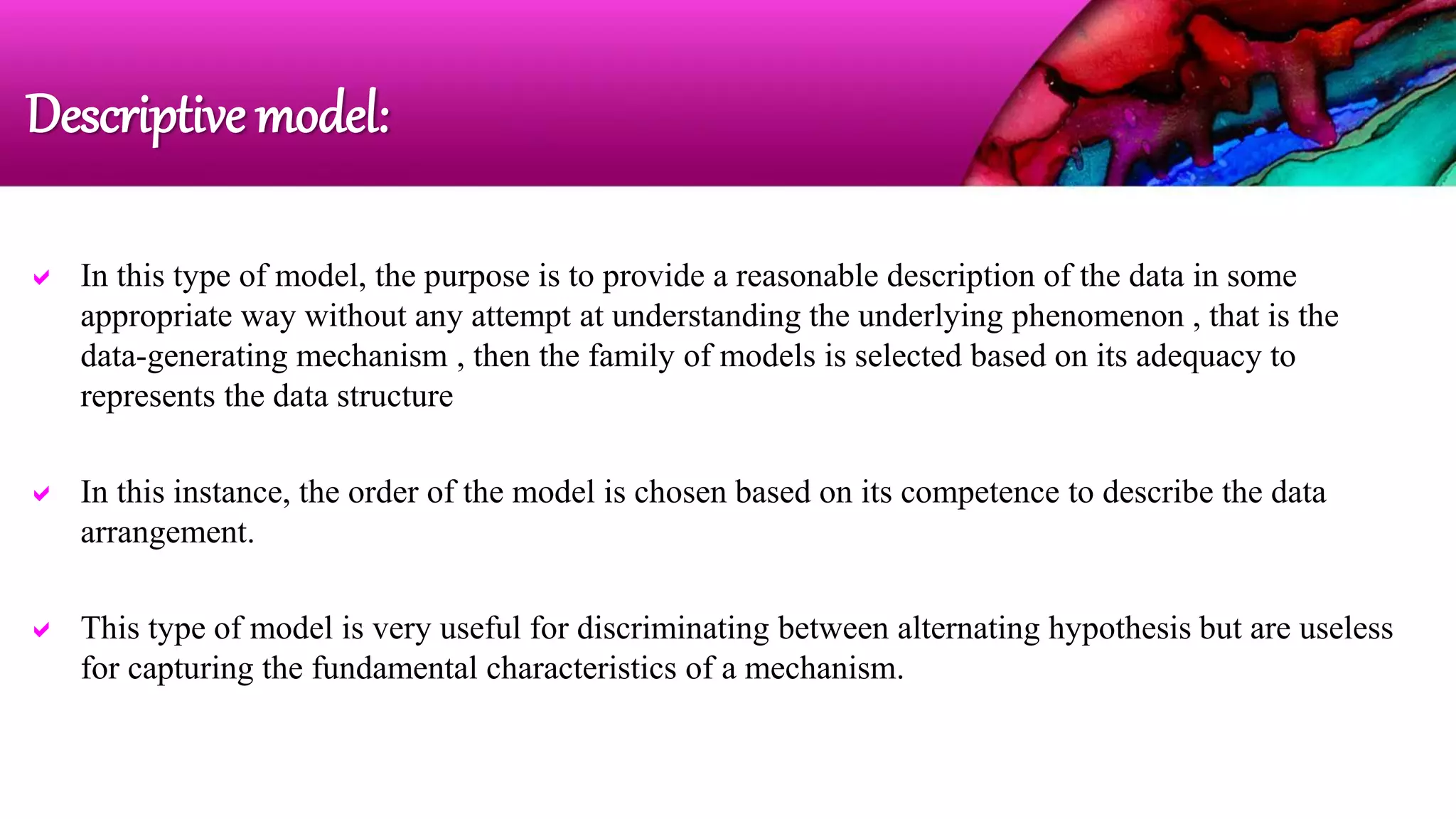 Statistical modeling in pharmaceutical research and development | PPTX