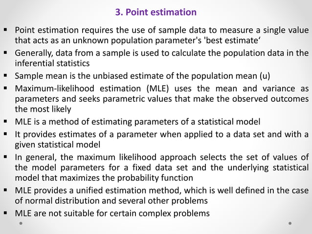 Unit I Statistical Parameter Estimationpptx Physics Science