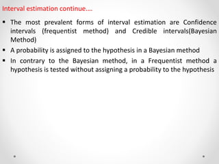 Unit I - Statistical parameter estimation.pptx