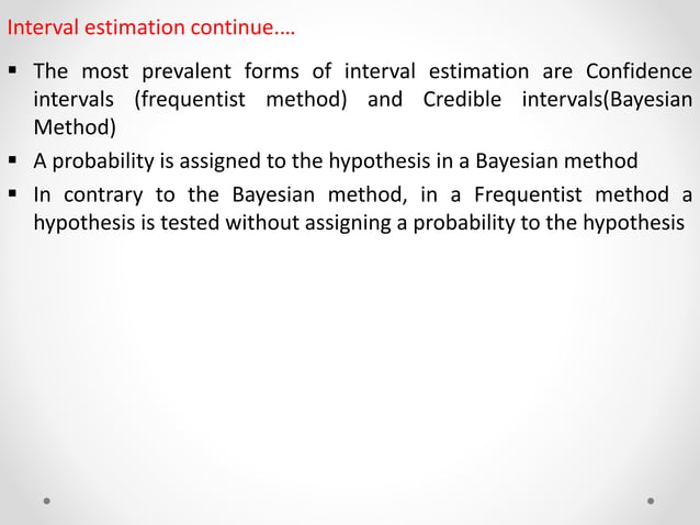 Unit I Statistical Parameter Estimationpptx Physics Science