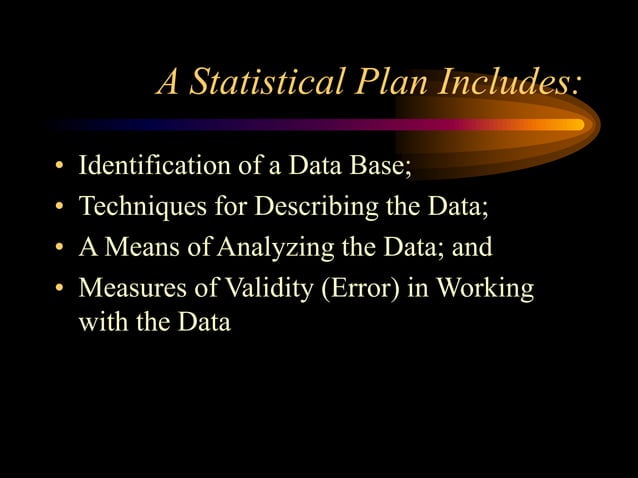 Statistical Plan.s02.ppt