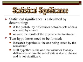 Statistical ppt | PPT