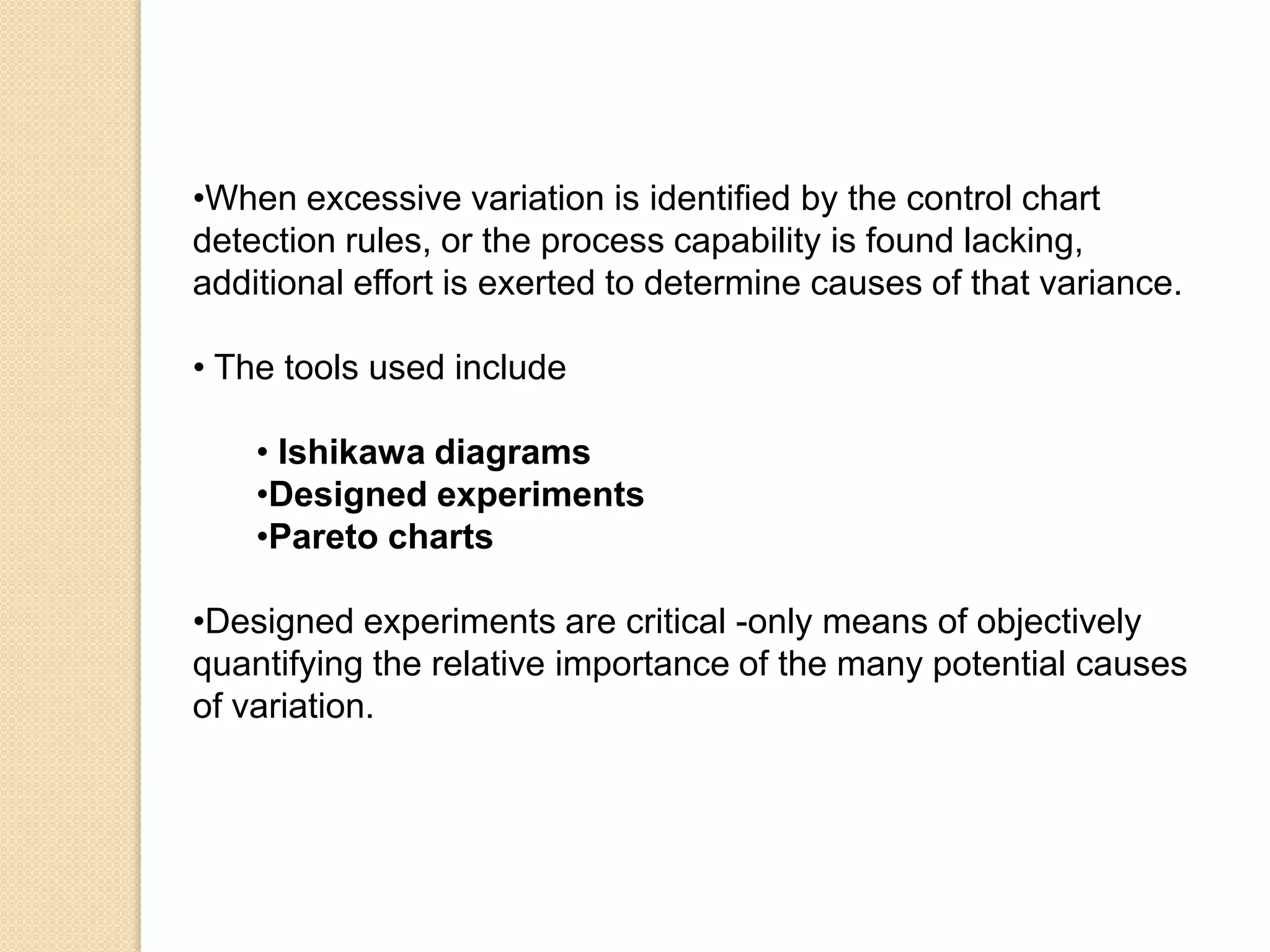 Statistical process control | PPTX