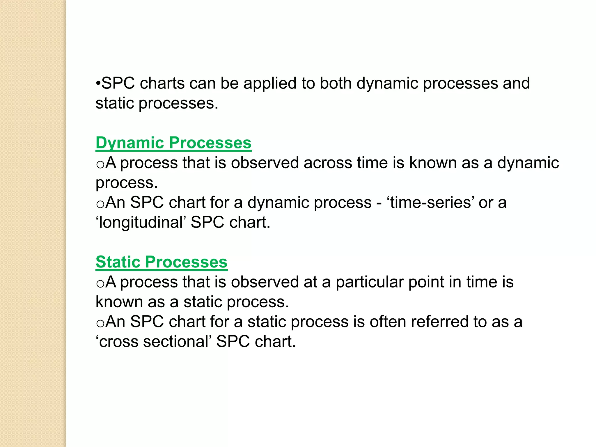 Statistical process control | PPTX