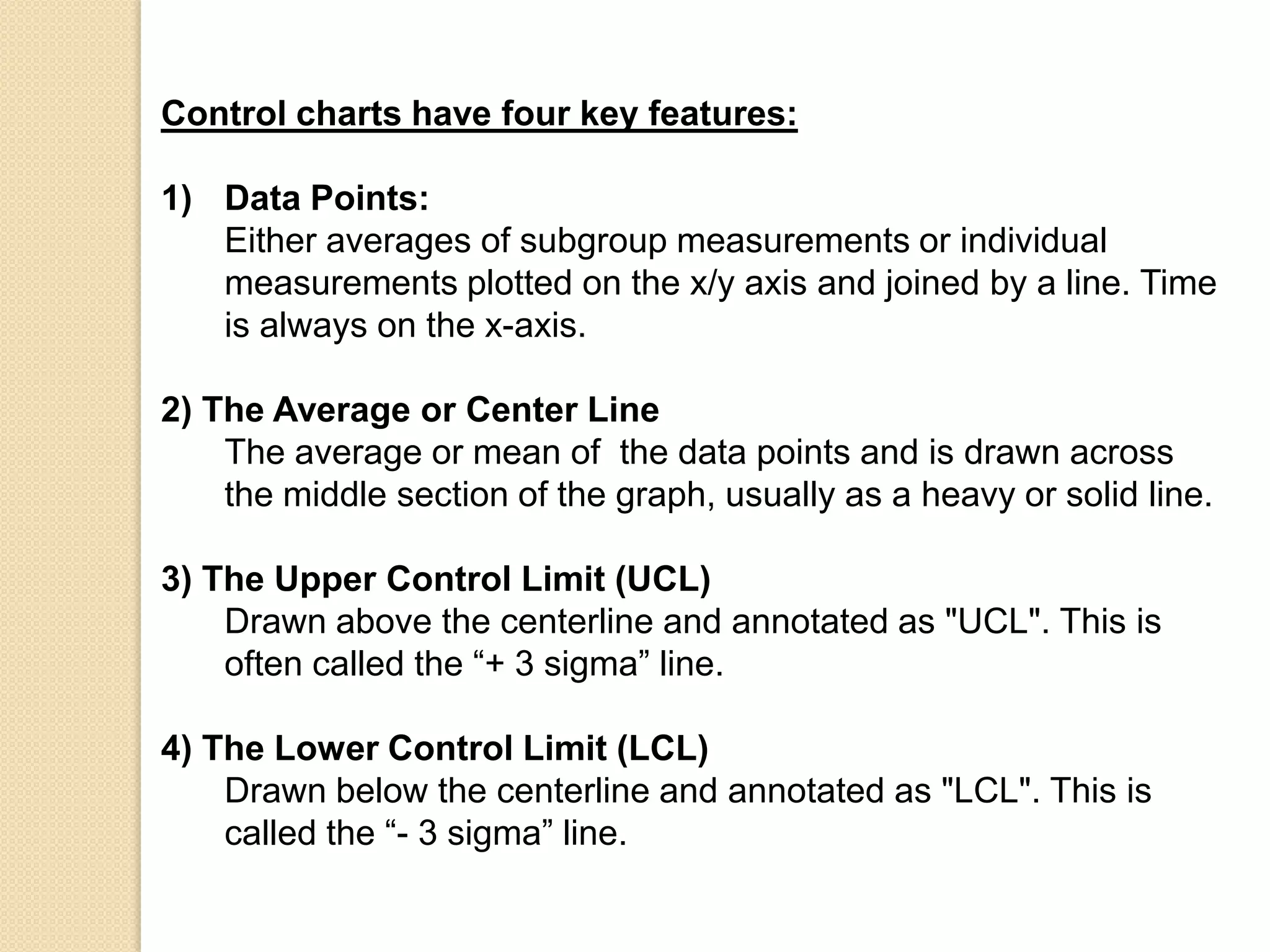 Statistical process control | PPTX