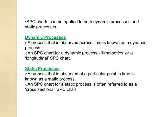 Statistical process control | PPTX