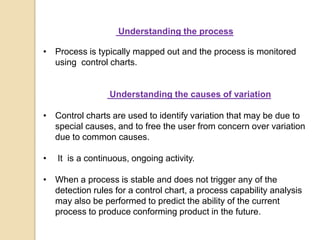 Statistical process control | PPTX
