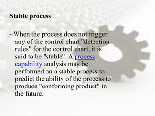 Statistical Process Control | PPT