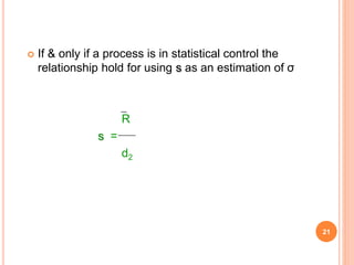 Statistical process control | PPTX