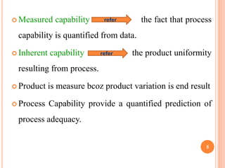 Statistical process control | PPTX