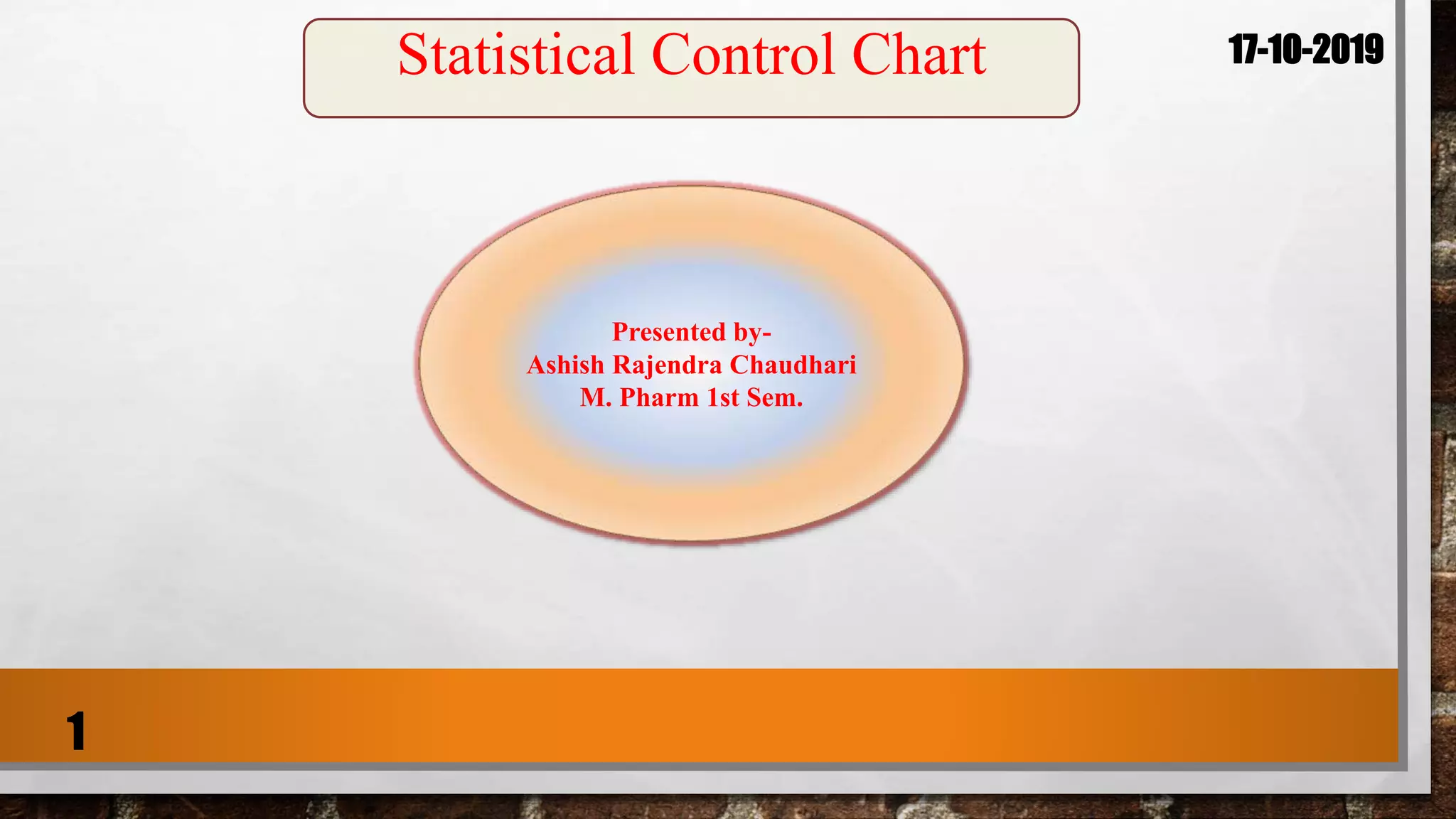 Statistical control chart | PPTX